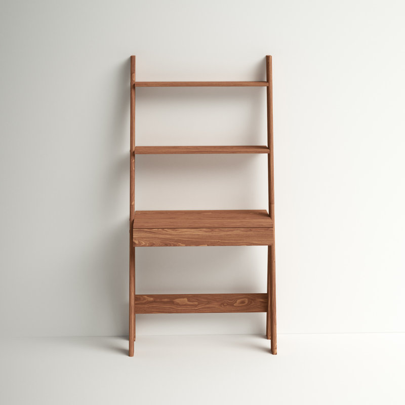 Sand Stable Sessimore Leaning Ladder Desk Reviews Wayfair